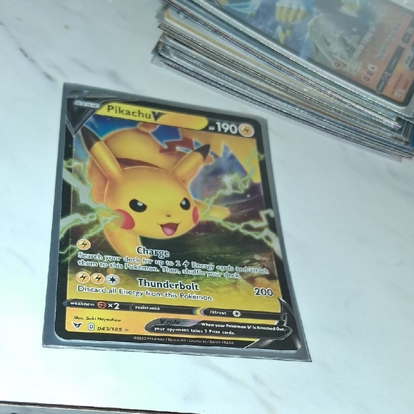 Other | Pikachu V Pokmon Card | Poshmark
